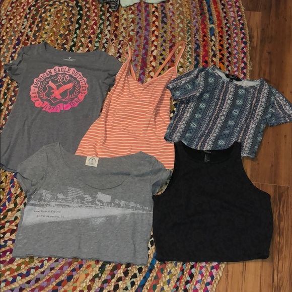 Tops | Bundle Of Cute Shirts | Poshmark